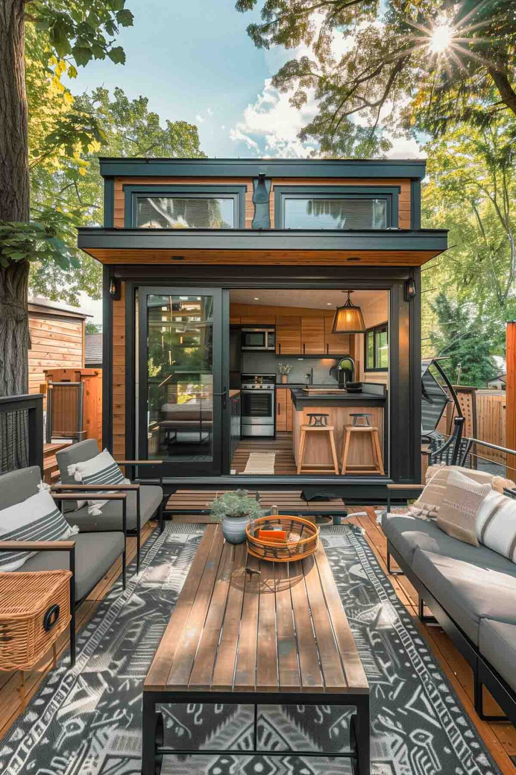 32 Outdoor Living Space Ideas for Tiny Homes