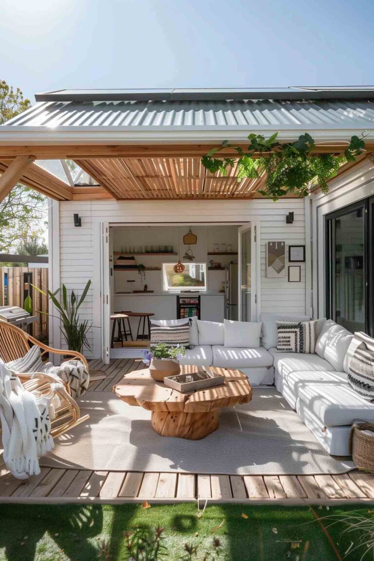 32 Outdoor Living Space Ideas for Tiny Homes