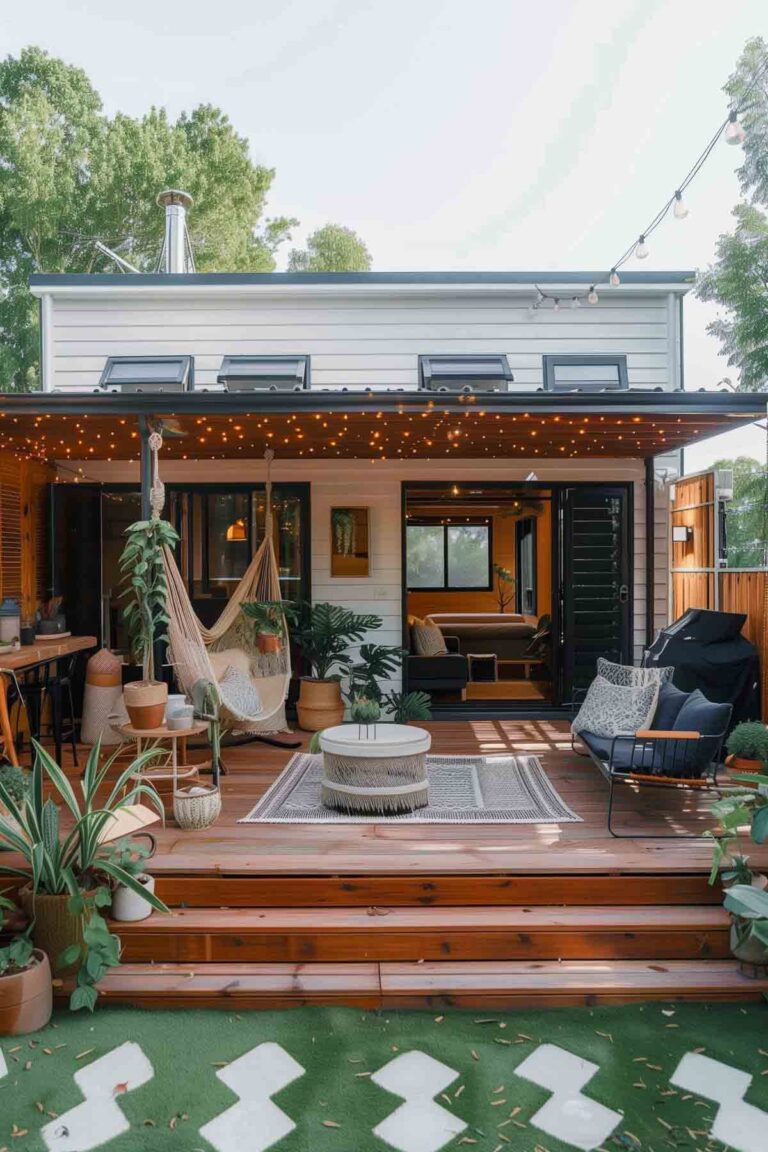 32 Outdoor Living Space Ideas for Tiny Homes