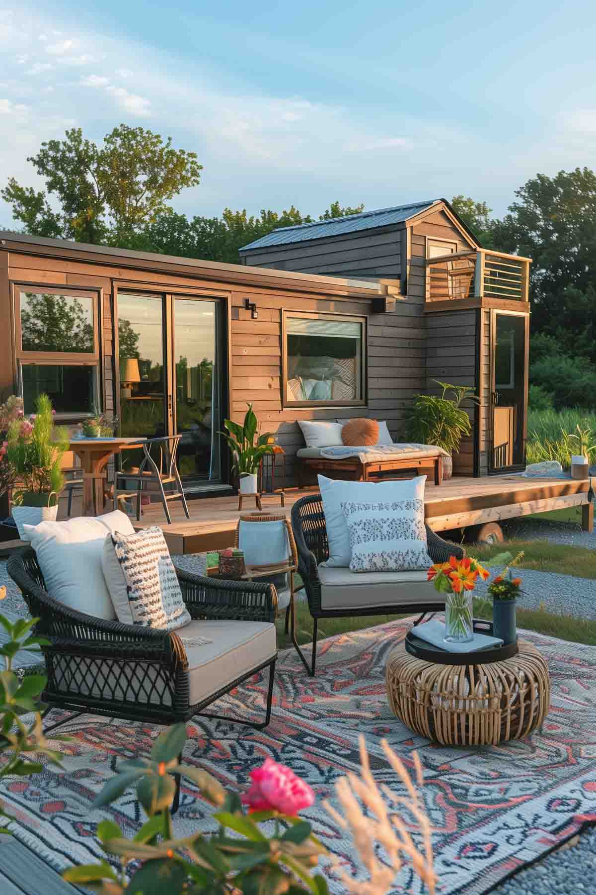 32 Outdoor Living Space Ideas for Tiny Homes