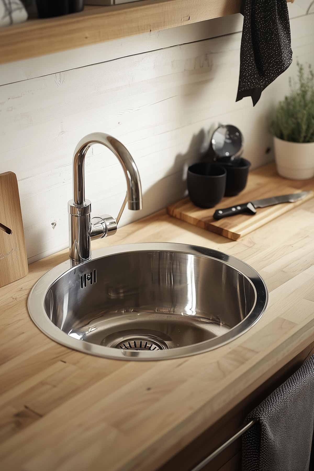 Tiny House Kitchen Sink Ideas | Micro Living Magic